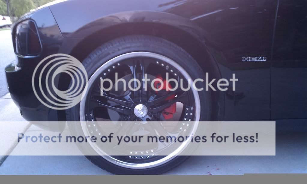 Painted Caliper/ Beer Mod a Must for 22's and larger | Charger Forums