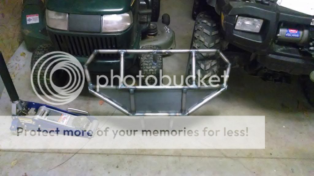Homemade brush gaurd | Polaris ATV Forum